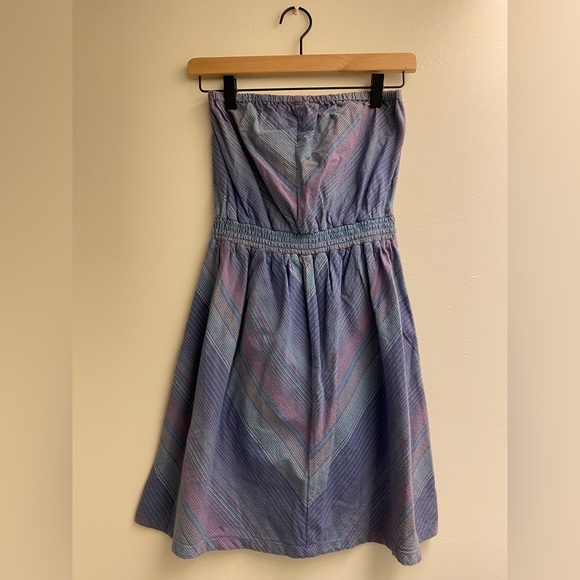 Mossimo Supply Co. | Dresses | Mossimo Purpleyblue Strapless Summer Sun ...